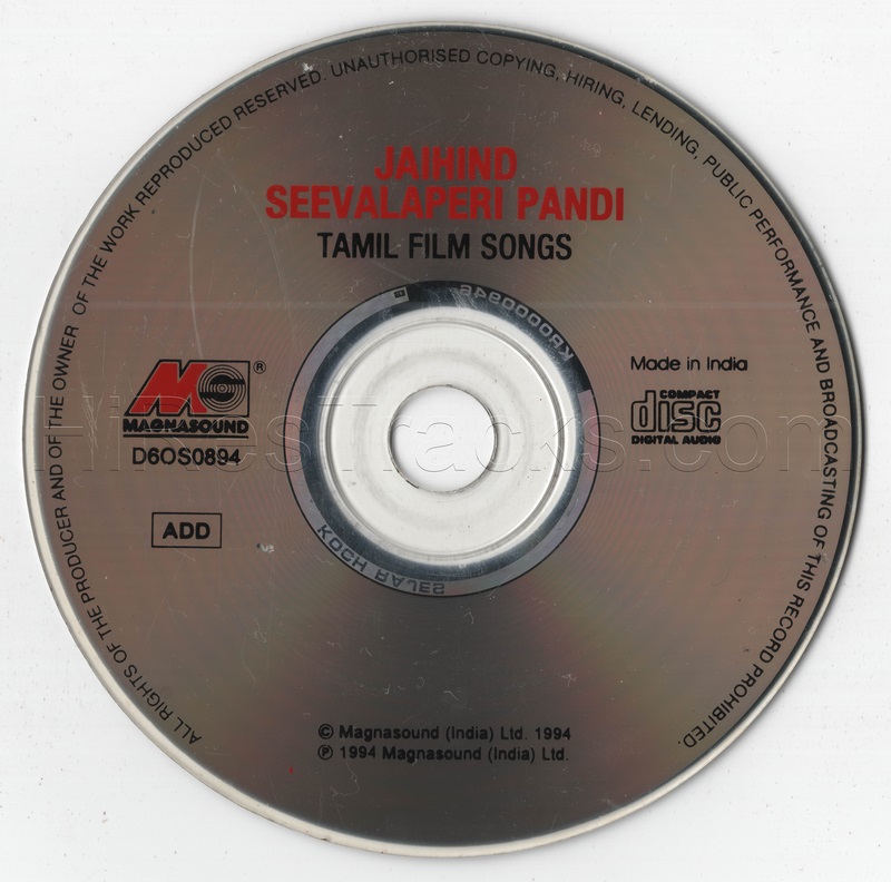 Seevalaperi Pandi (1994) (Adithyan) (Magnasound – D60S0894) [ACD-RIP ...