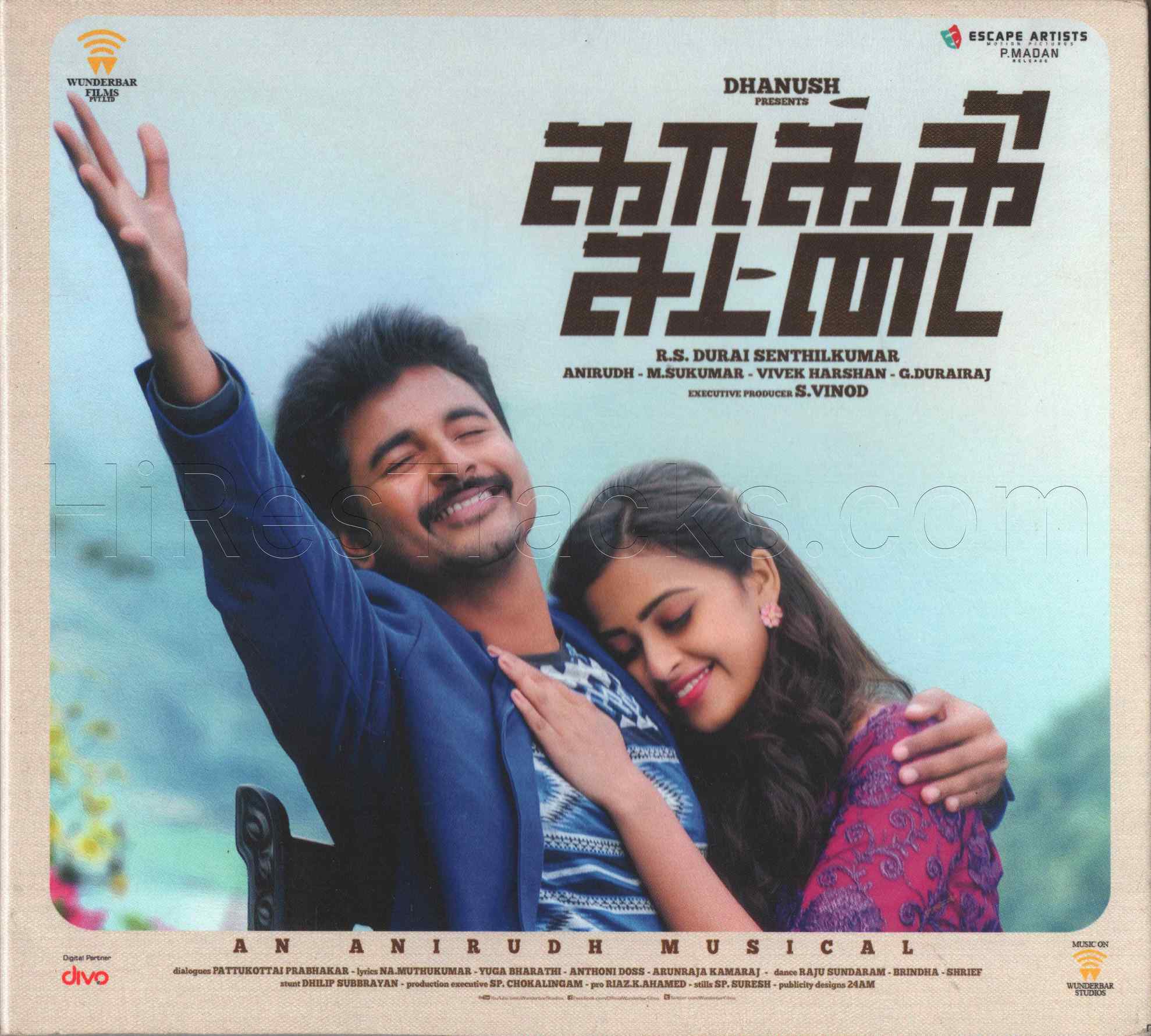 Kaaki Sattai (2015) (Anirudh Ravichander) [Wunderbar Studios] [ACD-RIP ...