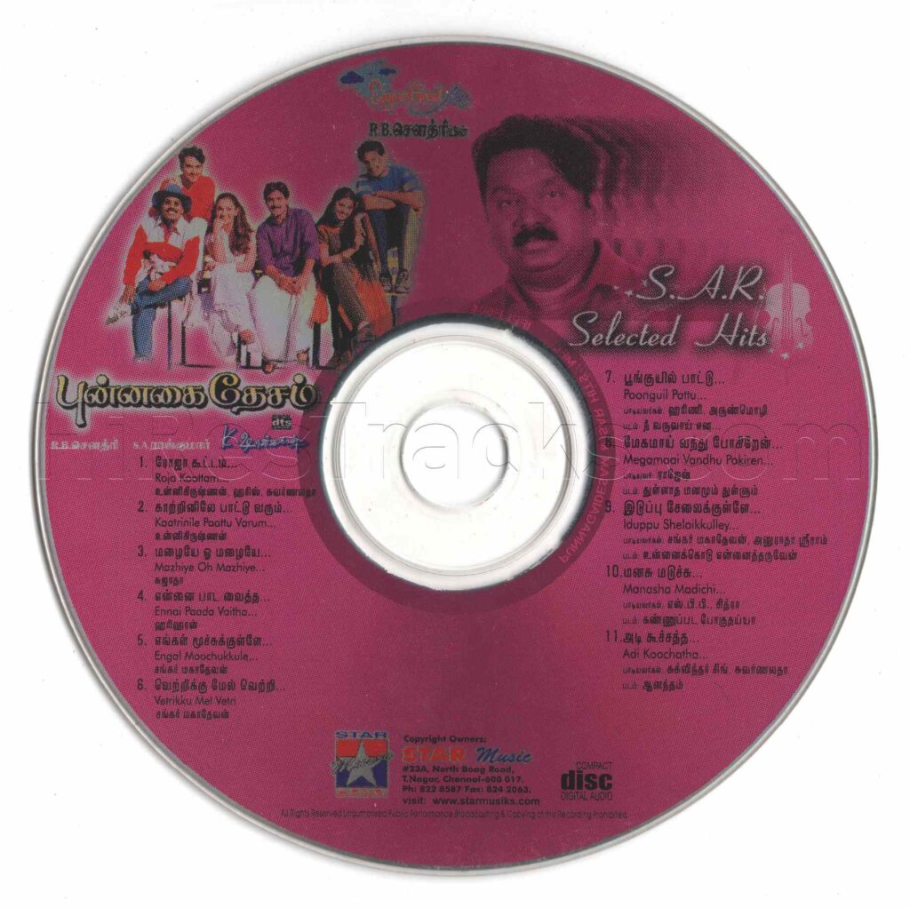 Punnagai Desam & S.A. Rajkumar Hits (2002) (S.A. Rajkumar) [Star Music ...