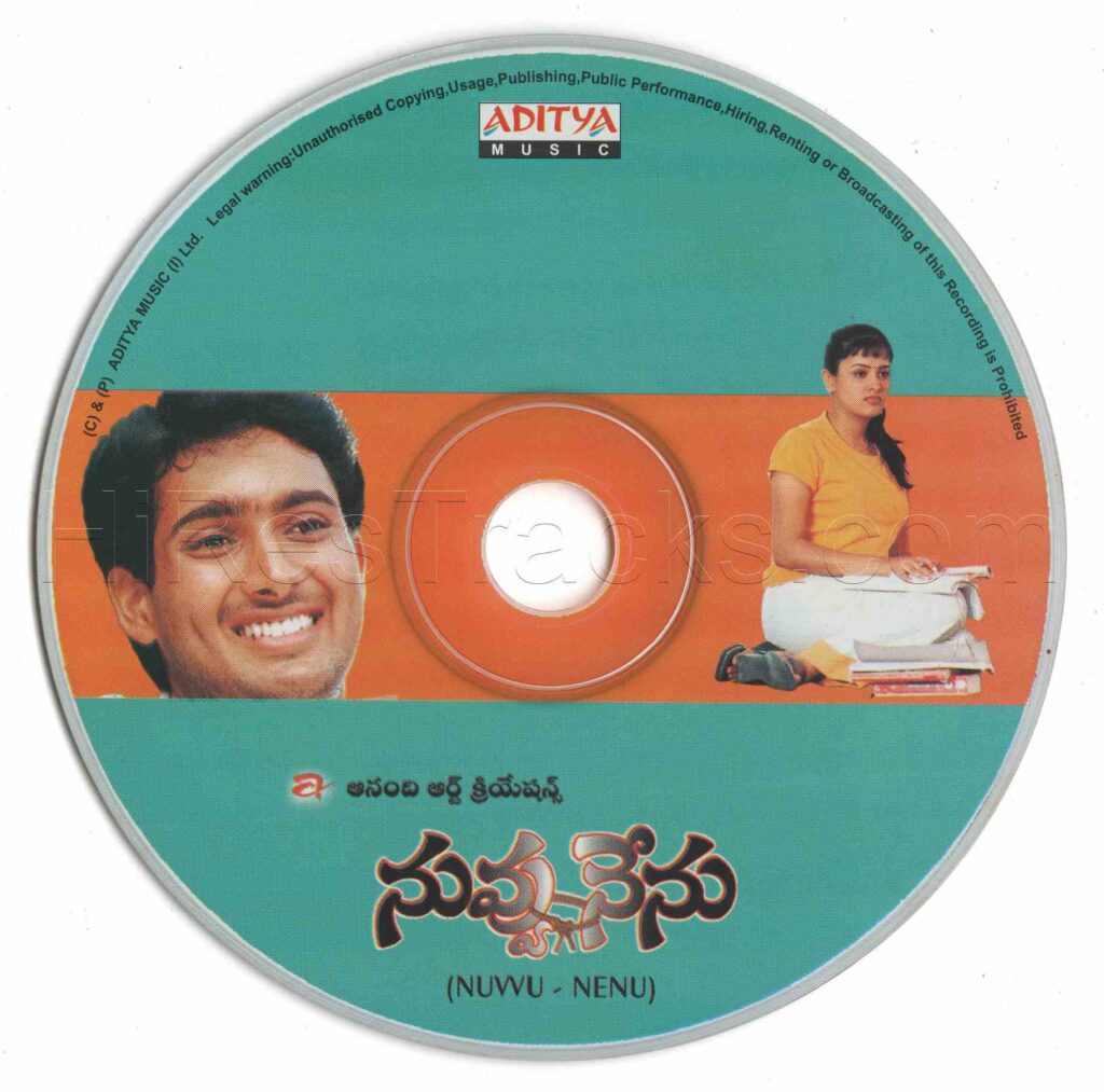 Nuvvu Nenu (2001) (R.P. Patnaik) (Aditya Music – AMIL CD – 5298) [ACD ...