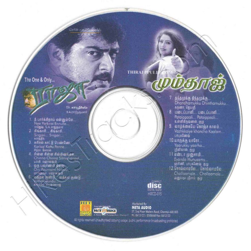 Raja (2002) (S.A. Rajkumar) [Hit Musics – HMCD – 015] [ACD-RIP-WAV] – HiResTracks.com