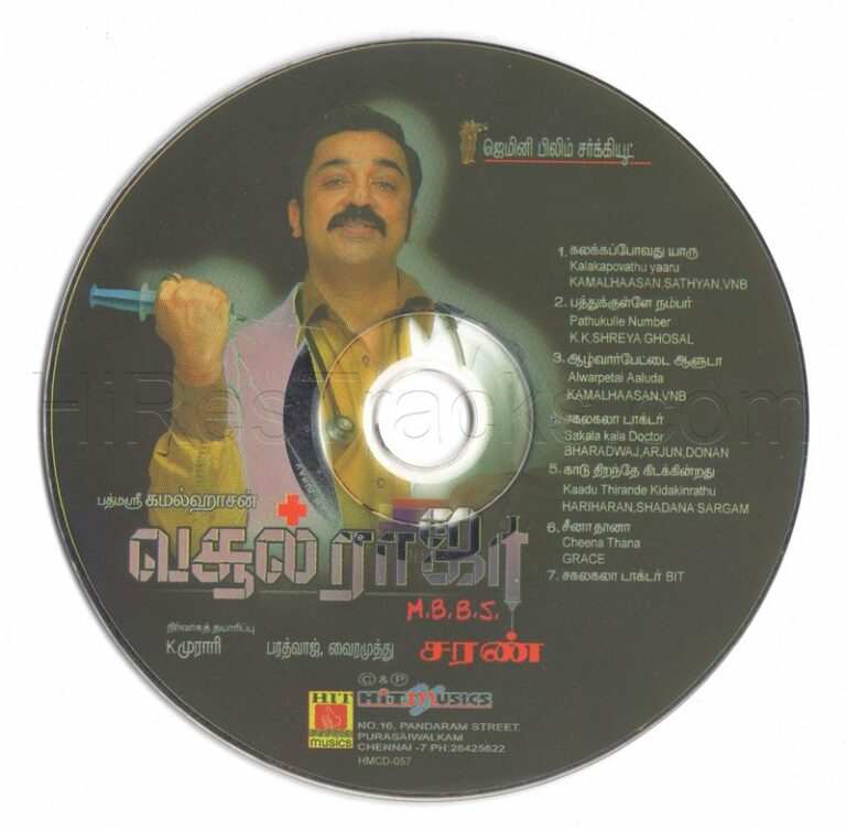 Vasool Raja M.B.B.S (2004) (Bharadwaj) [Hit Musics – HMCD – 057] [ACD ...