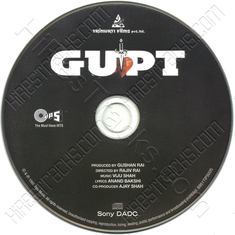 Gupt (1997) (Viju Shah) [Tips – 025] [ACD-RIP-WAV] – HiResTracks.com