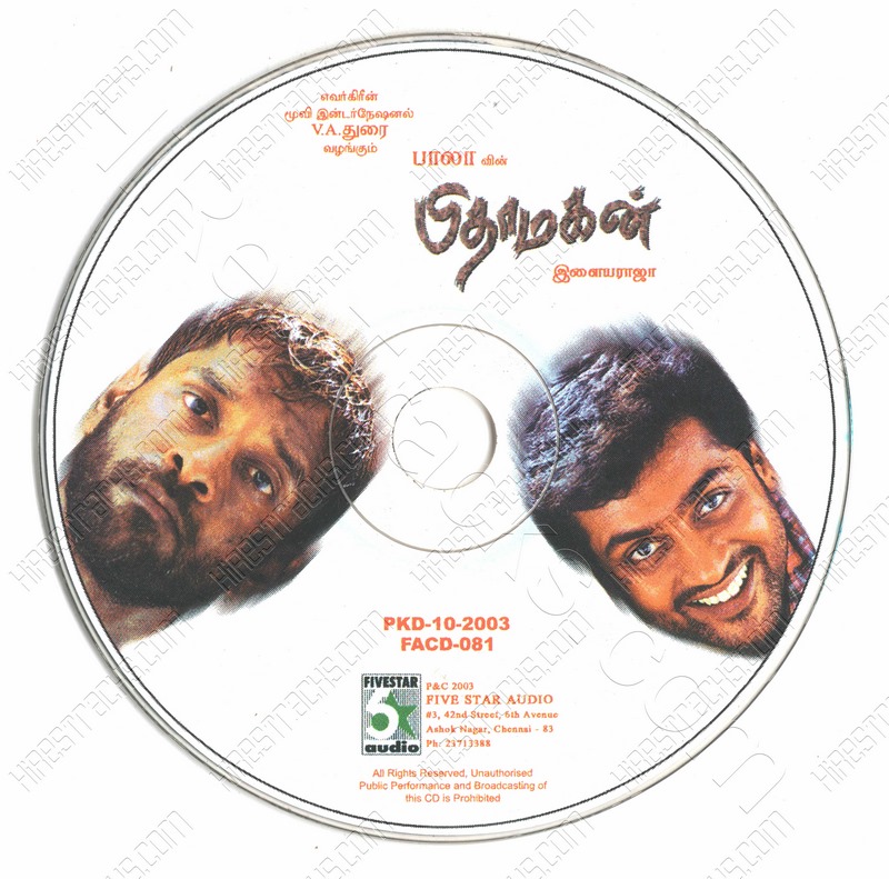 Pithamagan (2003) (Ilaiyaraaja) [Fivestar Audio – FACD 081] [ACD-RIP ...