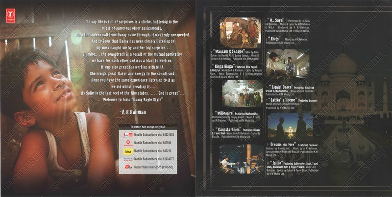 Slumdog Millionaire (2009) (A.R. Rahman) [T-Series – SFCD 1-1393] [ACD ...