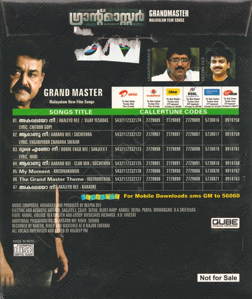 Grandmaster (2012) (Deepak Dev) [UTV – NFS] [ACD-RIP-WAV] – HiResTracks.com