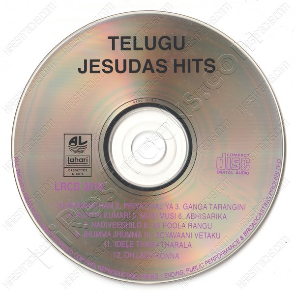Telugu Jesudas Hits (1996) (Various Artists) [Lahari – LRCD 2019] [ACD-RIP-WAV] – HiResTracks.com