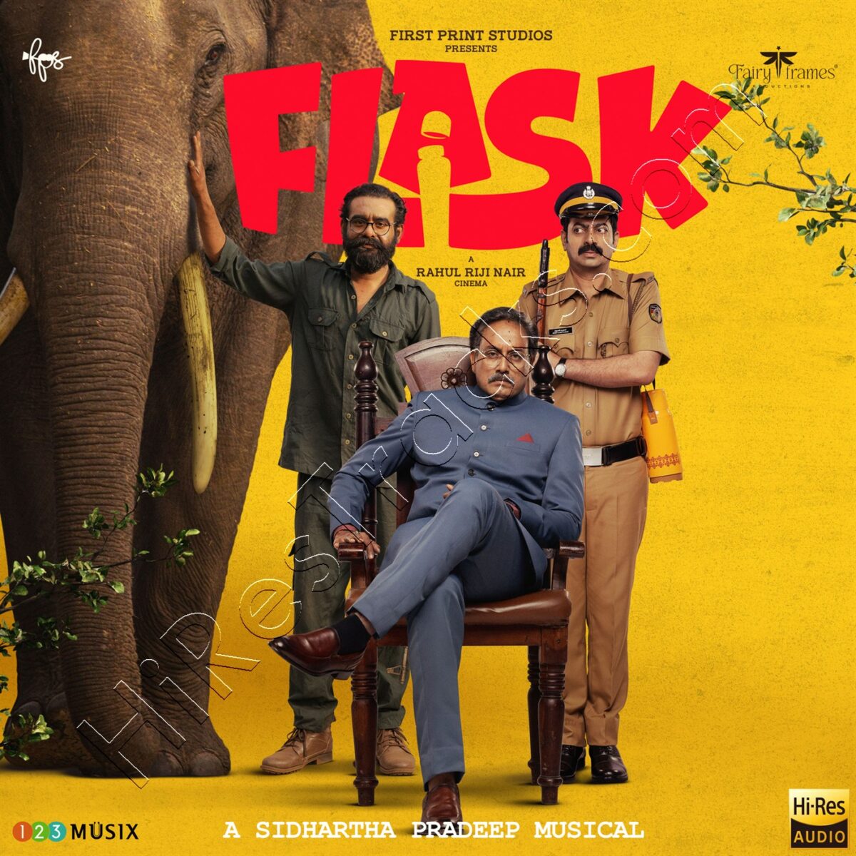 Flask (2025) (Sidhartha Pradeep) (123 Musix Entertainments Pvt Ltd) [24 BIT – 48 KHZ] [Digital ...